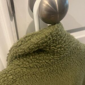 I.AM.GIA | Jackets & Coats | Iamgia Olive Sherpa Jacket | Poshmark